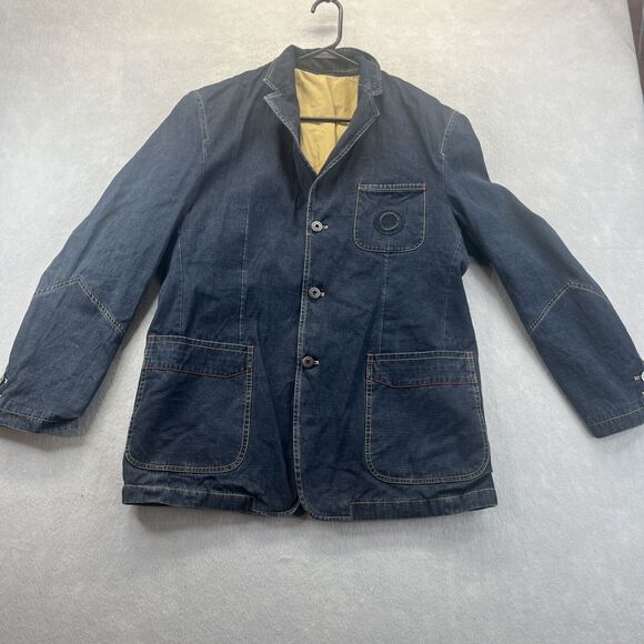 Gio Men's Fashion | Jackets & Coats | Denim Jacket Coat Gio Mens ...